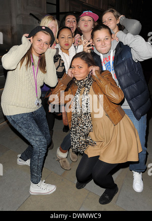 X Factor contestant Jade Ellis arriving back at her hotel. London ...