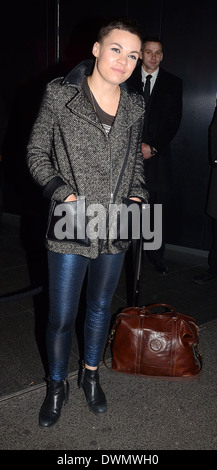 Georgie Okell, at the film premiere of 'The Actress' held at the W Club ...