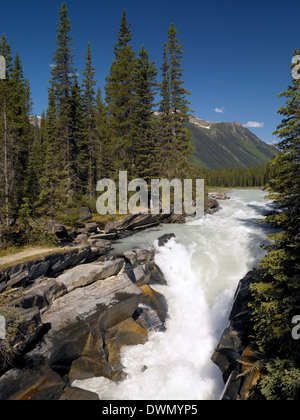 Numa Falls, Kootenay National Park, British Columbia, Canada Stock ...