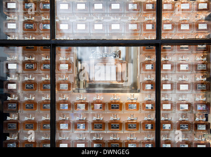 Dior fragrance window display in Saks Fifth Avenue in New York City ...