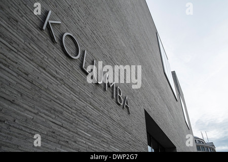 Exterior view of modern Kolumba museum in Cologne Germany Stock Photo ...