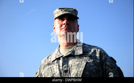 Wiesbaden, Germany. 11th Mar, 2014. Colonel David H. Carstens ...