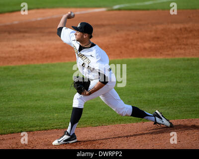 March 12, 2014 - Orlando, FL, U.S: UCF dh Matt Diorio (30) at bat ...