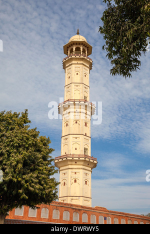 India, Rajasthan, Jaipur, Ishwar Lat or Swargasuli Tower, built to ...