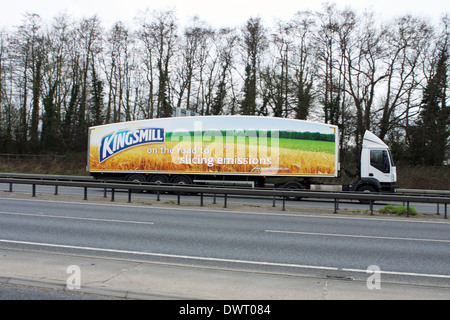 Kingsmill delivery trucks Stock Photo - Alamy
