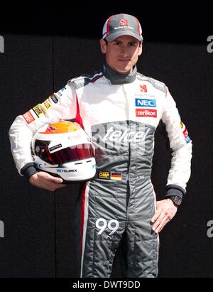 MELBOURNE, AUSTRALIA - MARCH 13: Adrian Flack (AUS) driving for AGAS ...