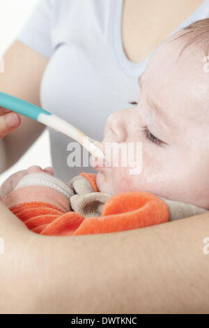 Pot compote baby Stock Photo - Alamy