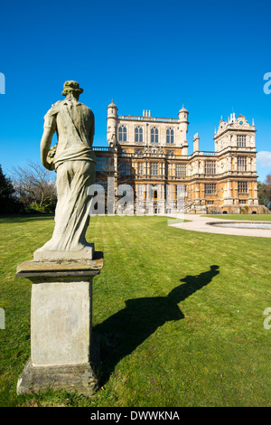 A sunny spring day at Wollaton Hall, Nottingham England UK Stock Photo ...