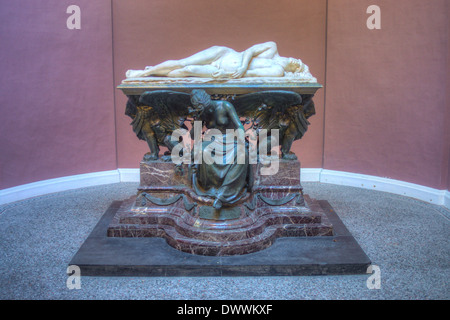 memorial to poet Percy Bysshe Shelley by sculptor Henry Weekes in Stock ...