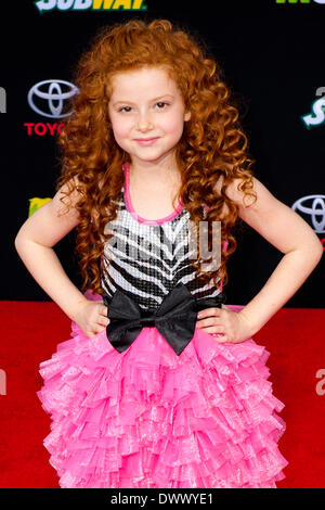 Actress Francesca Capaldi attends the premiere of the motion picture ...