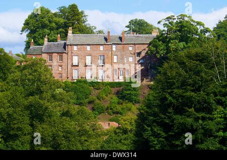 Corby Castle owned by Dr Edward Haughey, now Baron Ballyedmond, Great ...