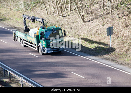 Jewson builder's merchant truck, lorry, vehicle. Carrying timber ...