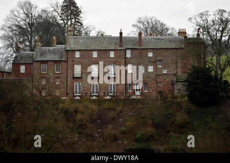 Corby Castle, Great Corby near Carlisle in Cumbria. 14th Mar, 2014 ...
