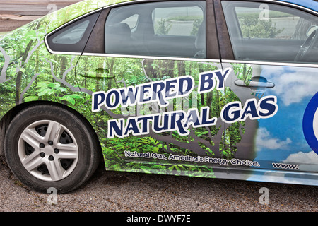 Vehicle powered by compressed natural gas Stock Photo - Alamy