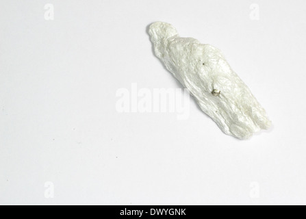 An image showing a small piece of the hydrated magnesium silicate ...