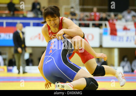 Kyoko Hamaguchi (JPN), MARCH 15, 2014 - Wrestling : 2014 Female ...