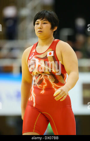 Sara Dosho (JPN), MARCH 15, 2014 - Wrestling : 2014 Female Wrestling ...