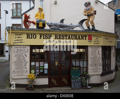 The Rio Fish Restaurant in Brixham Devon famous for it's large portions ...
