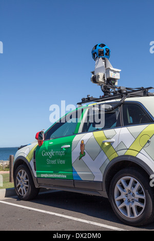 A Google Maps camera car parked by the sea in Sydney Stock Photo - Alamy