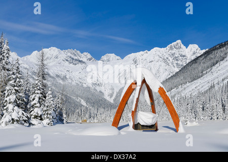 Rogers Pass summit monument, Rogers Pass National Historic Site of ...