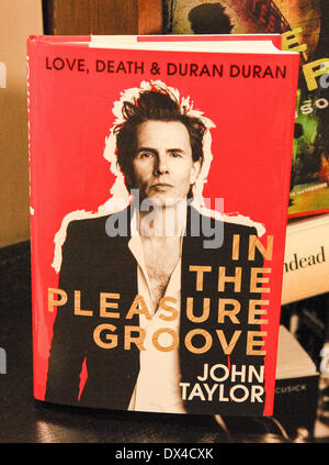 John Taylor of Duran Duran promotes and signs copies of his new book ...