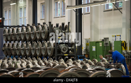 Underground main workshop BVG Stock Photo - Alamy