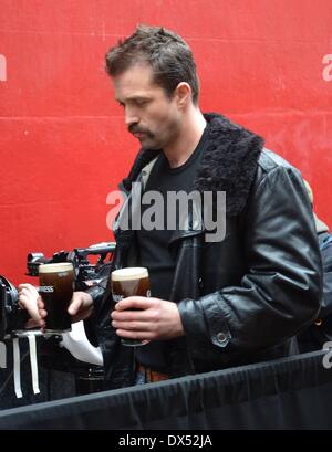Emmett J Scanlan E4's Hollyoaks cast seen shooting scenes outside ...