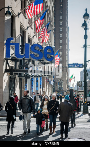 The offices and studios of Fuse TV in the Penn Station vicinity of New ...