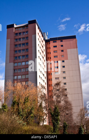 High rise flats Dundee Scotland Stock Photo - Alamy