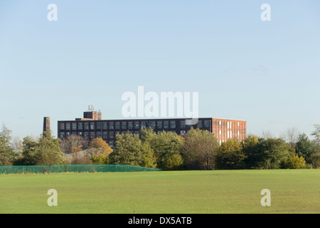 Cobden Mill building, sited on Gower Street in Farnworth, Lancashire, a ...