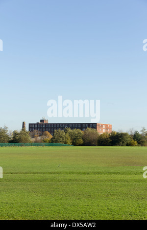 Cobden Mill building, sited on Gower Street in Farnworth, Lancashire, a ...