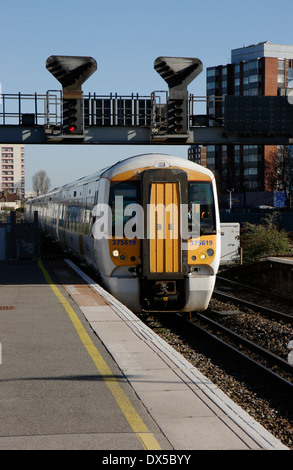 A British Rail class 375 electric multiple unit passenger train at ...