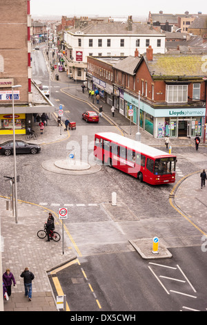 New roundabout on the Talbot road redevelopment phase,Blackpool Stock ...
