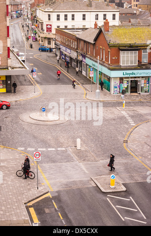 New roundabout on the Talbot road redevelopment phase,Blackpool Stock ...