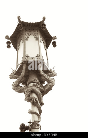 Low angle view of a Chinese dragon, New York City, New York State, USA ...
