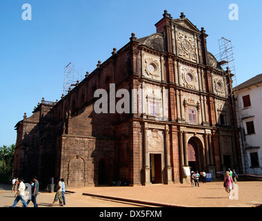 Basilica of Bom Jesus Church Goa India UNESCO world Heritage Site Stock ...