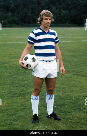 football, Bundesliga, 1975/1976, MSV Duisburg, team presentation, team ...