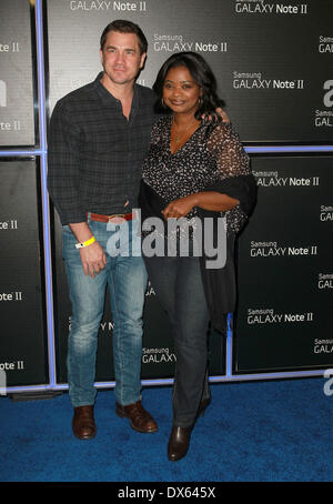 Octavia Spencer and Tate Taylor Samsung Mobile Launch Party For The New ...
