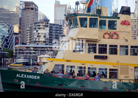 Sydney ferry MV Alexander in Darling harbour,Sydney, NSW,Australia ...