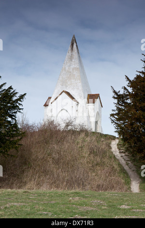 Monument to a horse named "Beware of Chalk Pit Stock Photo - Alamy