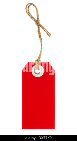 Blank paper tag label or sticker with copy space Stock Photo - Alamy