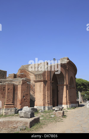 Italy. Ostia Ancient Harbour City Stock Photo - Alamy