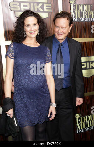 Judge Reinhold and Amy Reinhold attends Spike TV's 'Eddie Murphy: One ...