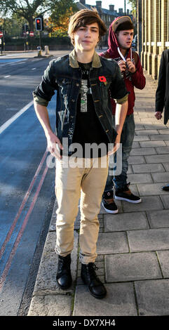 George Shelley of Union J 'The X Factor' contestants arrive at the ...