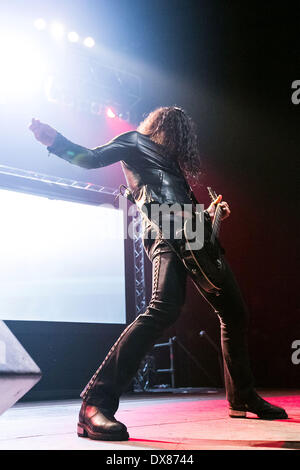 Doug Blair of W.A.S.P. performing live at Campo Pequeno. Lisbon ...