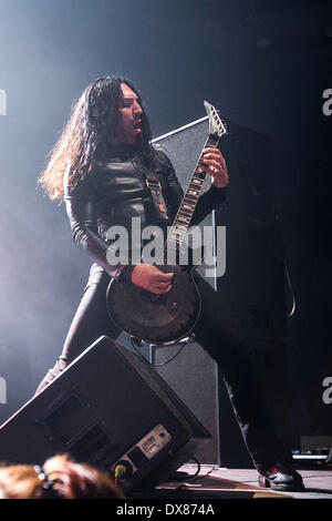Doug Blair of W.A.S.P. performing live at Campo Pequeno. Lisbon ...