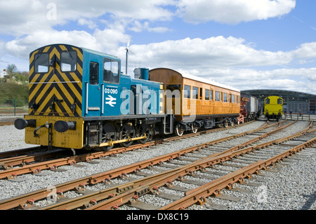 Old railway shunting engines Stock Photo - Alamy