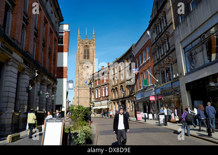 UK, England, Derbyshire, Derby, Iron Gate, Standing Order pub interior ...