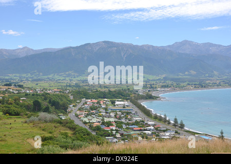 Kaikoura Seascape NZ, Kaikoura is a coastal town on the South Island of ...
