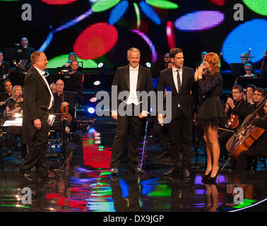 Derek Brockway, Jamie Owen, Sophie Evans and Gethin Jones BBC Children ...